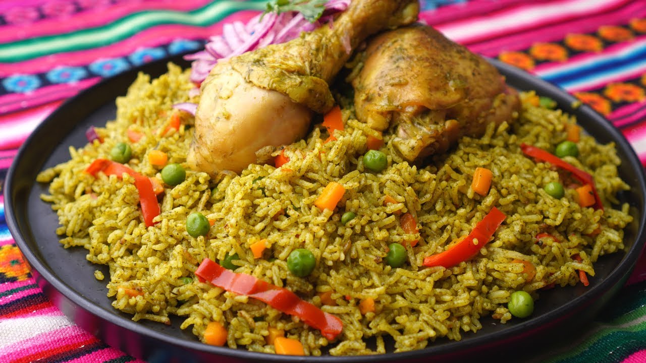 Arroz con Pollo Peruano: Un Festín de Sabores y Colores Andinos ...